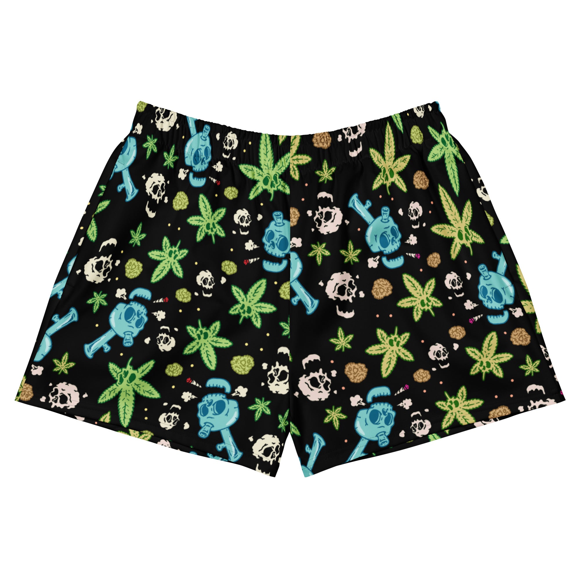 Skulls And Weed Shorts – Murder Apparel