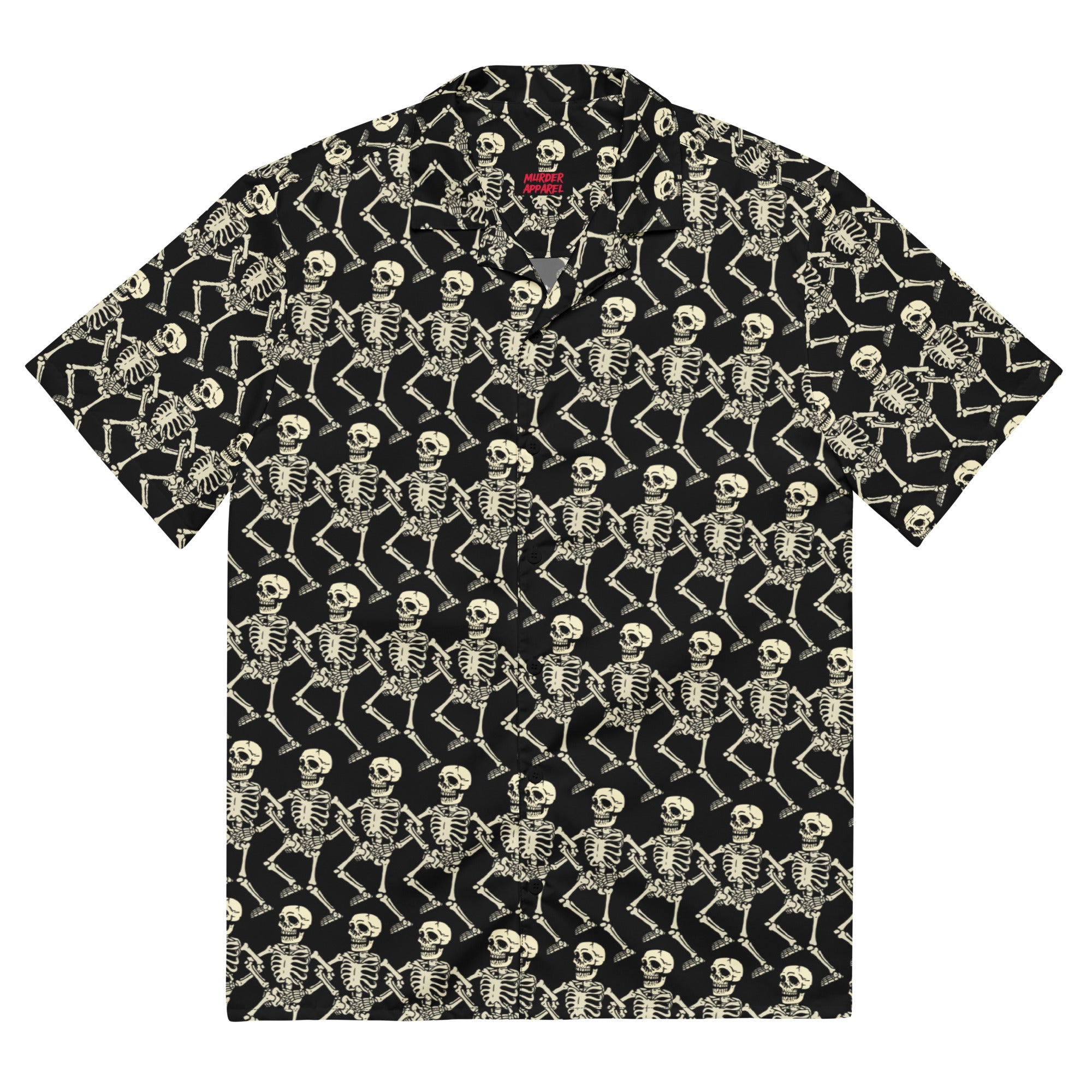 Dancing Skeletons Button-up | Murder Apparel