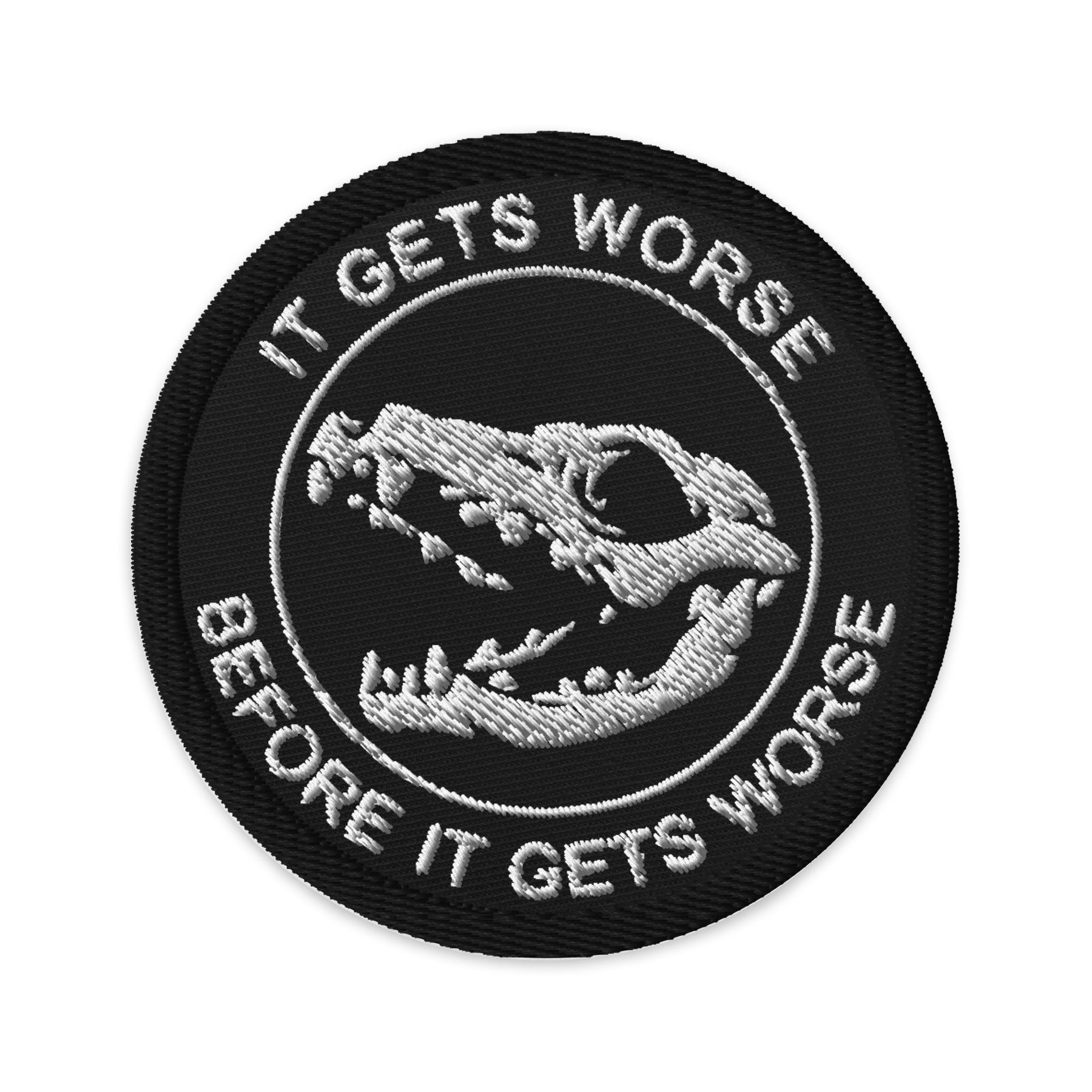 It Gets Worse Patch | Murder Apparel