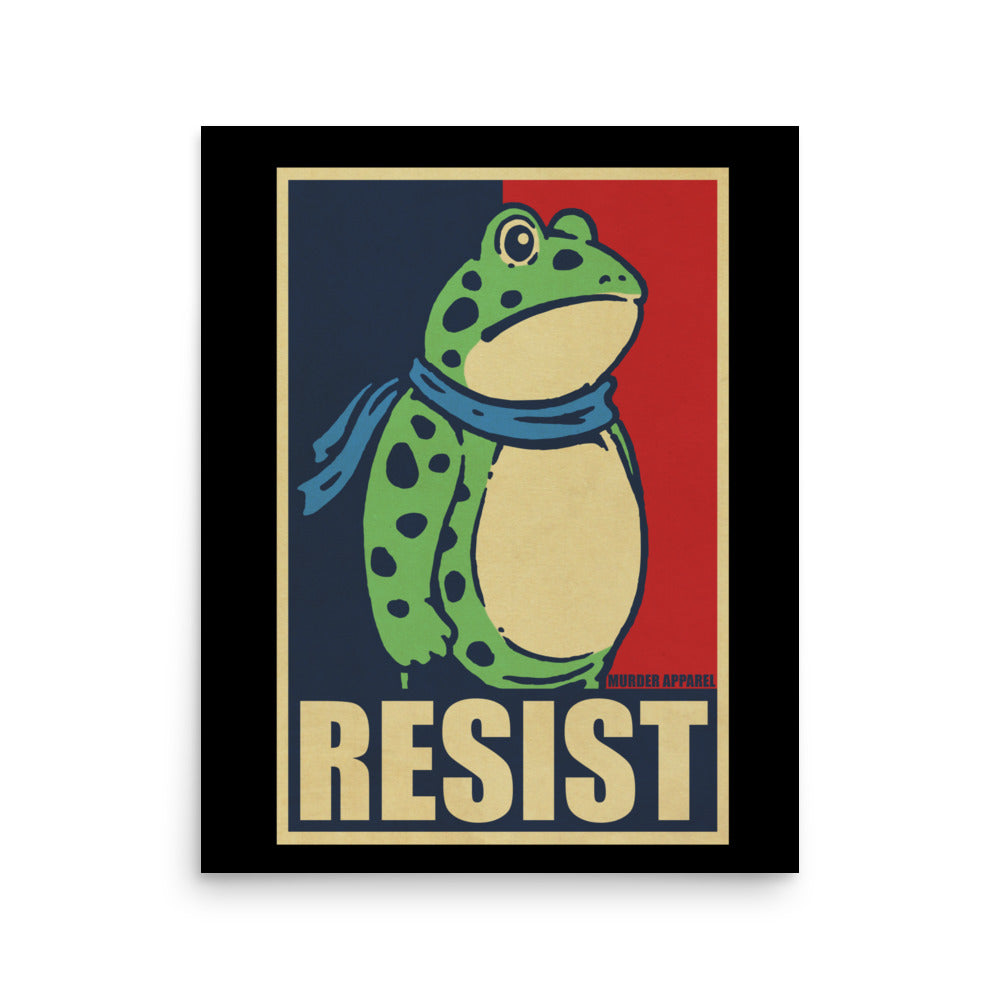 Frog Resist Poster – Murder Apparel