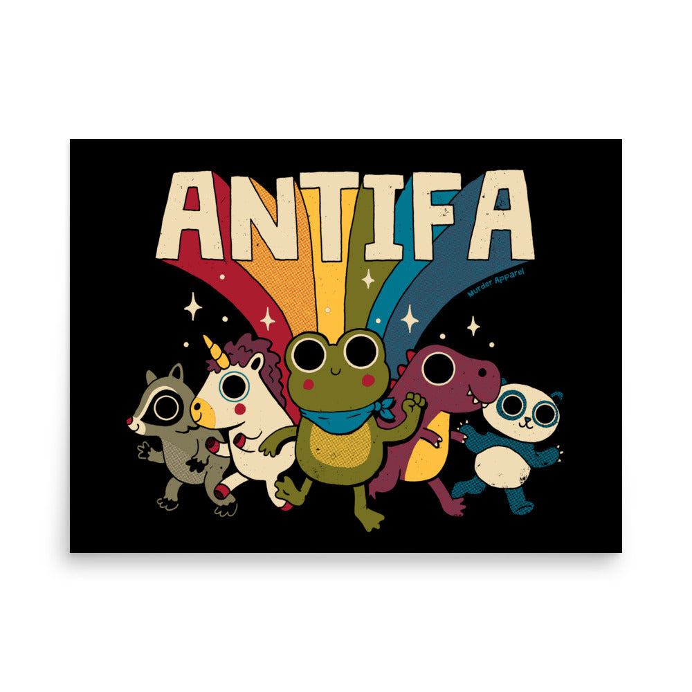 ANTIFA Poster – Murder Apparel