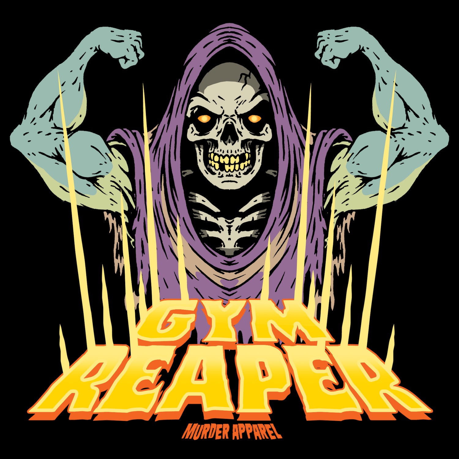 Gym Reaper T-shirt | Murder Apparel