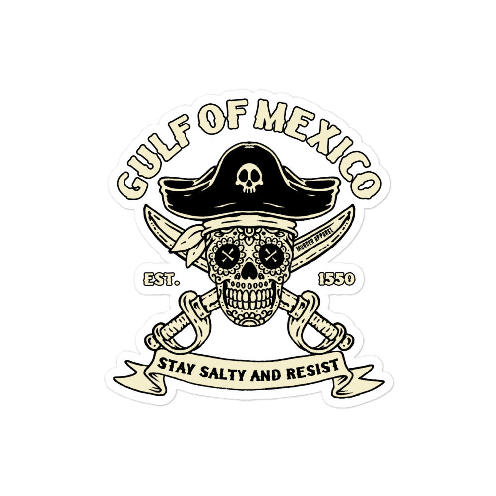Gulf Of Mexico Sticker | Murder Apparel