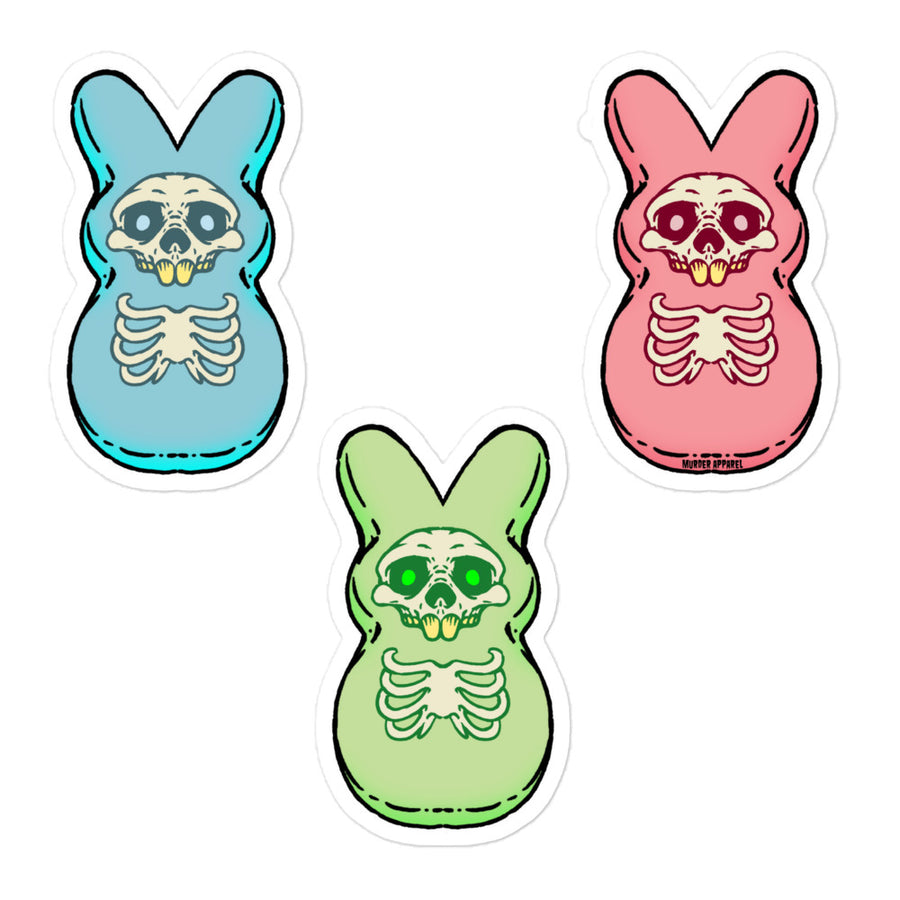 Easter Peeps Sticker Sheet – Murder Apparel