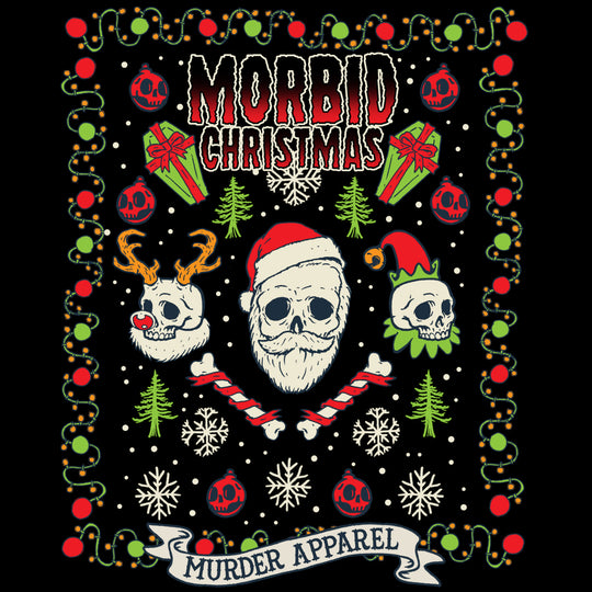 Morbid Christmas T-Shirt – Murder Apparel