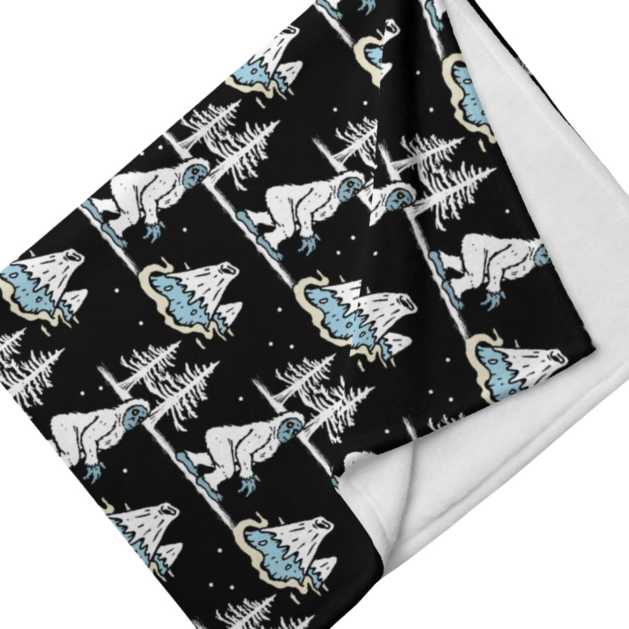 Yeti Throw Blanket – Murder Apparel