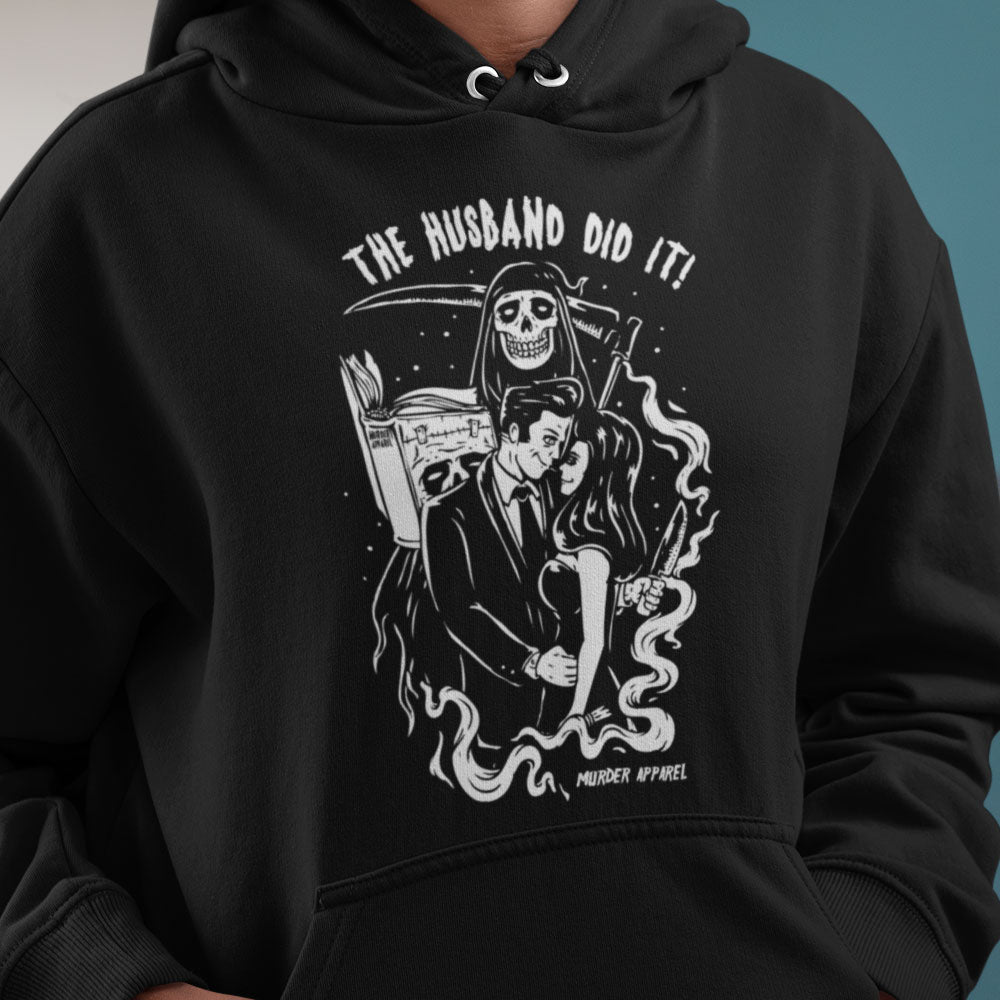 The Husband Did It Hoodie | Murder Apparel